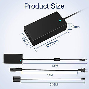 HY1C EP-5B Power Supply Connector EH-5 AC Adapter EN-EL15 Dummy Battery Kit for Nikon Z5, Z6, Z6 II, Z7, Z7 II, Z8, D500 D610 D750 D780 D800 D800e D810 D810a D850 D7000 D7100 D7200 D7500 Cameras