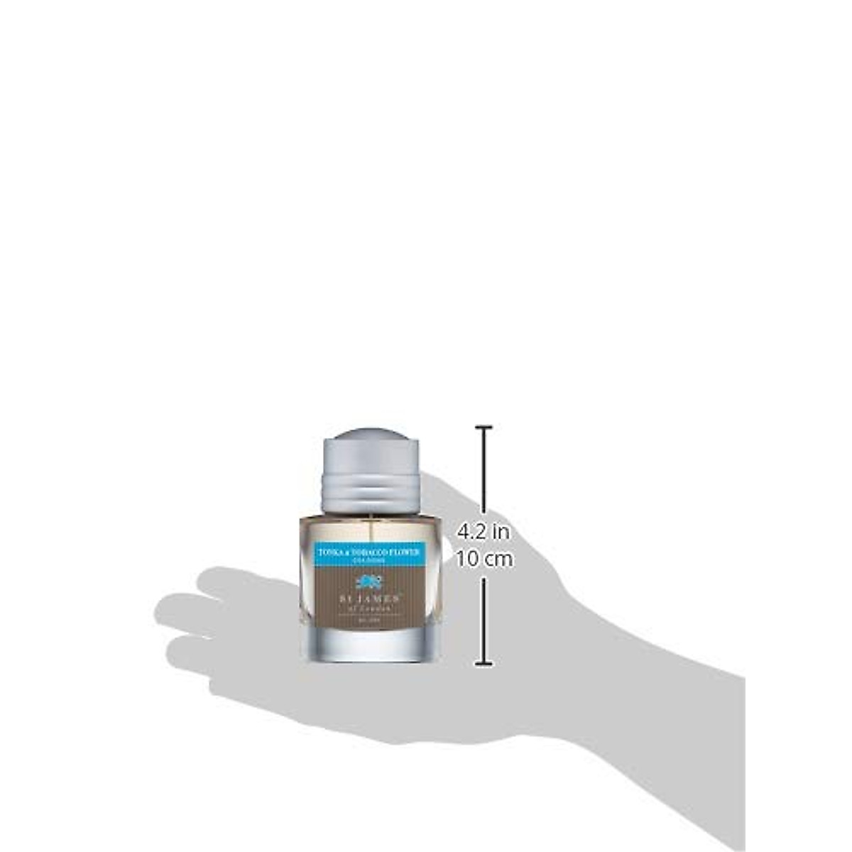 St James of London Tonka & Tobacco Flower Cologne, 1.69 Fl Oz