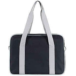 ALAMIYA Japanese Anime Purse School JK Kawaii Cute Shoulder Heart Bag Cosplay With Success in Academics Omamori (Black)