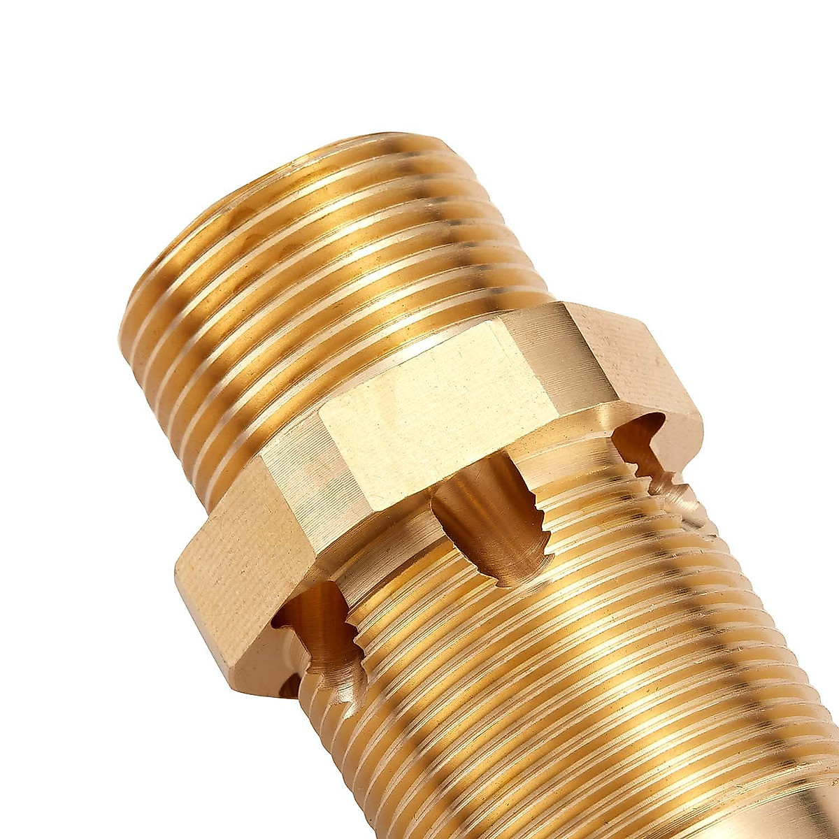 LitOrange LP Propane Air Mixer Valve, Gas High Capacity 3/4" Air Mixer Valve for Fire Pits and Fireplace, 300K BTU, Solid Brass