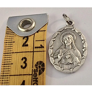 Carmel Scapular Medal (Our Lady of Mount Carmel - Virgin of Carmel) - 100% Made in Italy