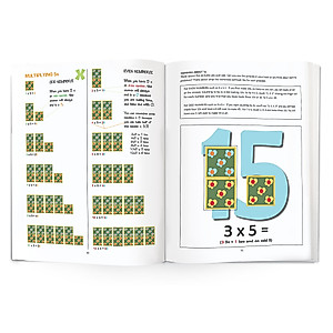Right-Brained Multiplication & Division Book and Cards