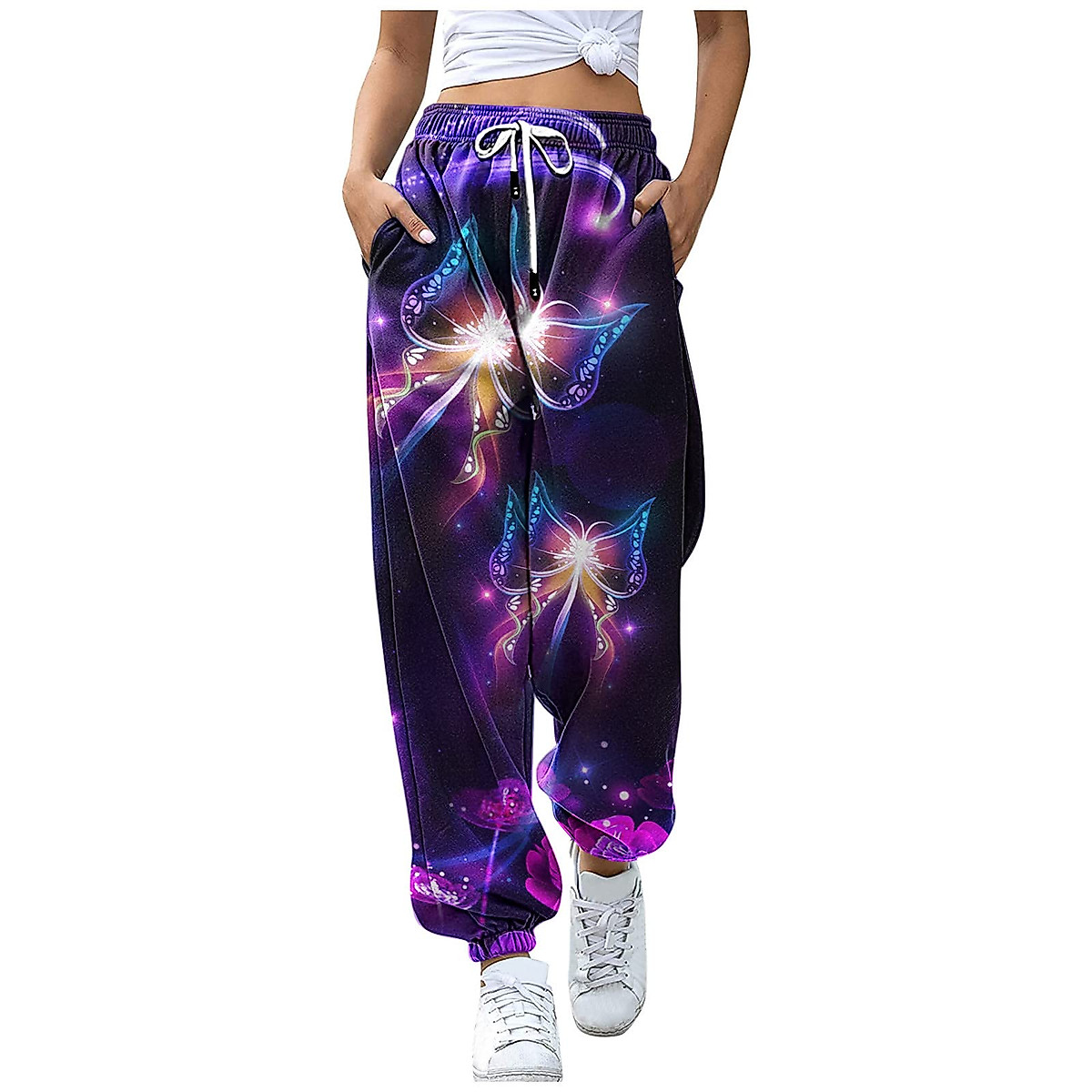 Warehouse Clearance Women White Pants Women's Clothes Dance Pants Purple Sweat Pants Womens Relaxed Fit Pants Yoga Panta My Recent Orders Day Prime Deals Today 2023