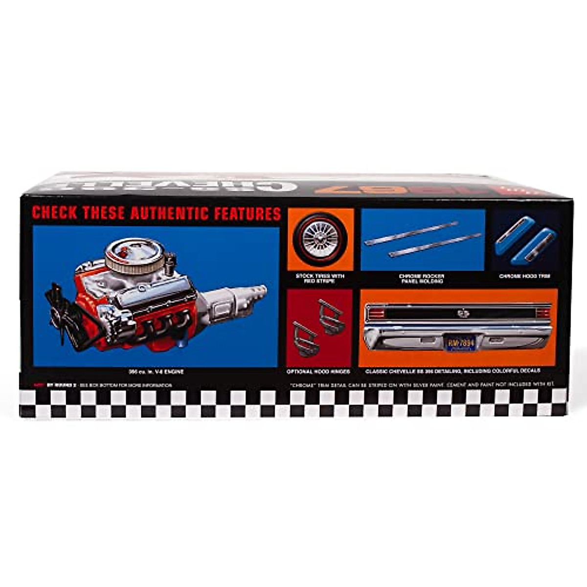 AMT 1967 Chevrolet Chevelle SS396 1:25 Scale Model Kit