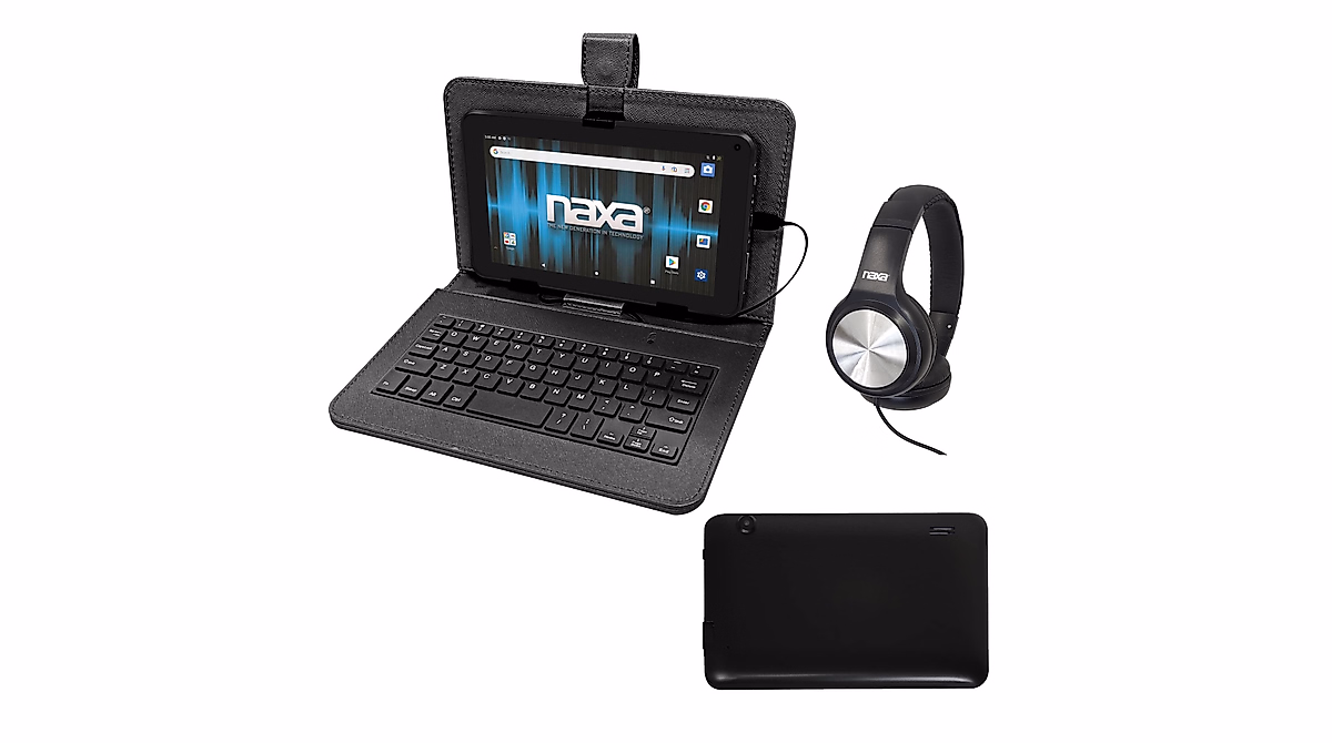 Naxa NID-1056 Android Tablet: 10.1” HD & Keyboard