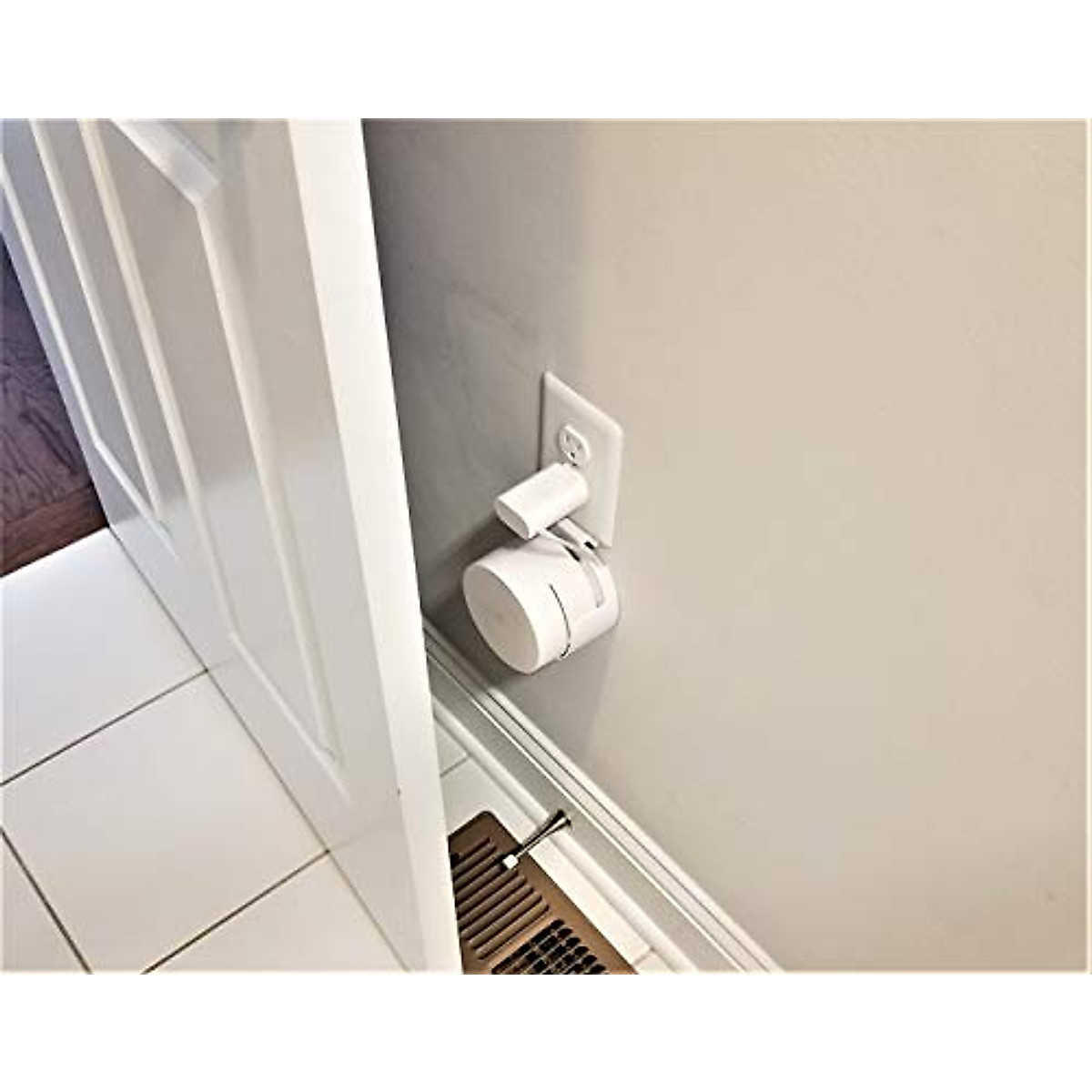 Dot Genie Google WiFi Pro Outlet Holder Mount [Old and New 2020 Version]: The Strongest, Most Versatile Mount Stand Holder for Google WiFi. Great for Home and Businesses! Still No Screws! (2-Pack)