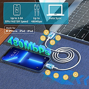 【MFi Certified】iPhone 14 Charger Fast Charging, Rombica 2Pack 20W PD USB-C Power Wall Charger Adapter with 6FT Type-C to Lightning Cable Compatible for iPhone 14 Pro 14 Pro Max 13 12 11 XS XR X 8 iPad