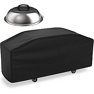 NUPICK Grill Cover for Blackstone 36” Griddle, Camp Chef, Royal Gourmet and More, 600D Waterproof and Weather Resistant, Come with 12 Inch Round Basting Cover
