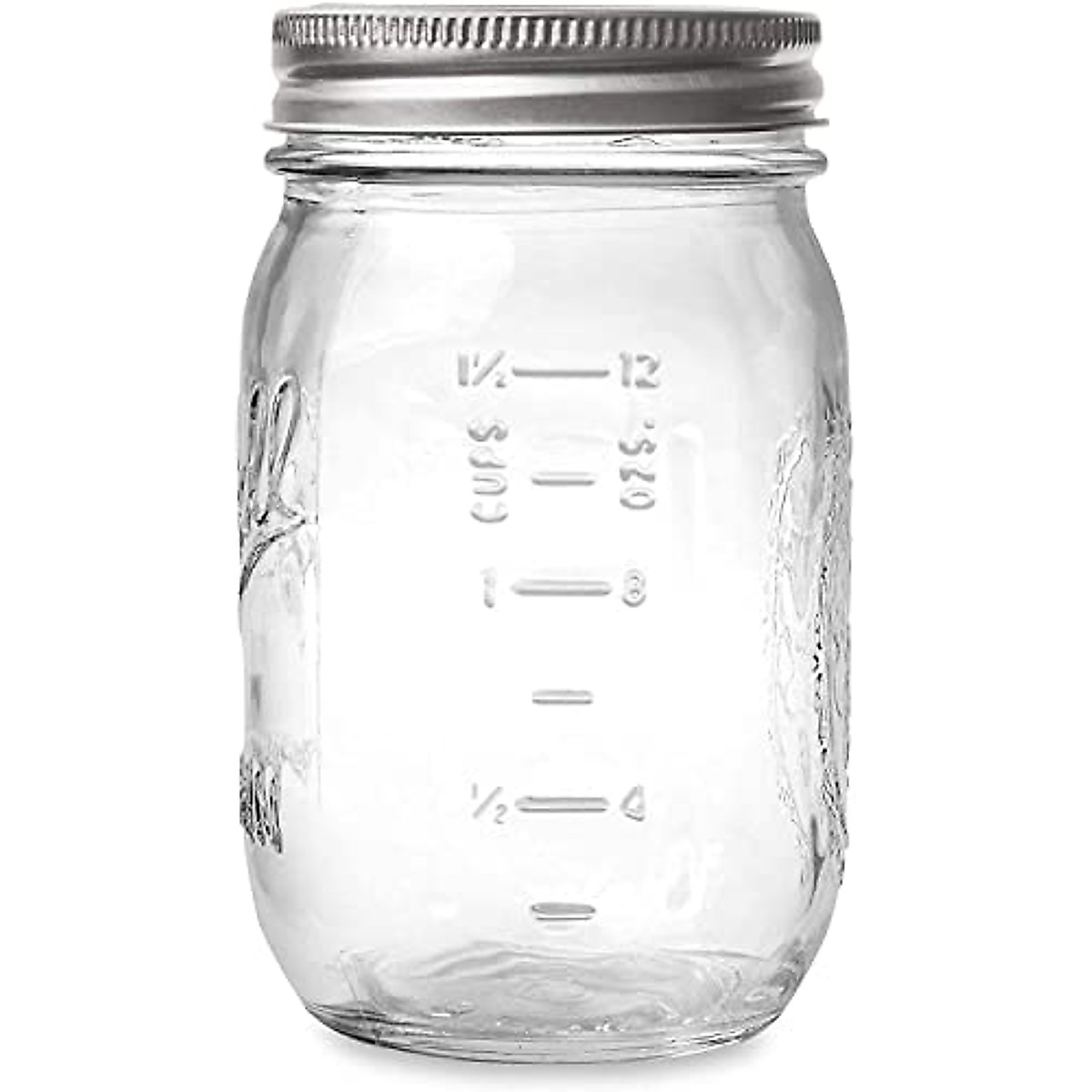 Ball Regular Mouth Pint 16-oz Mason Jar with Lids and Bands (Pack of 24)