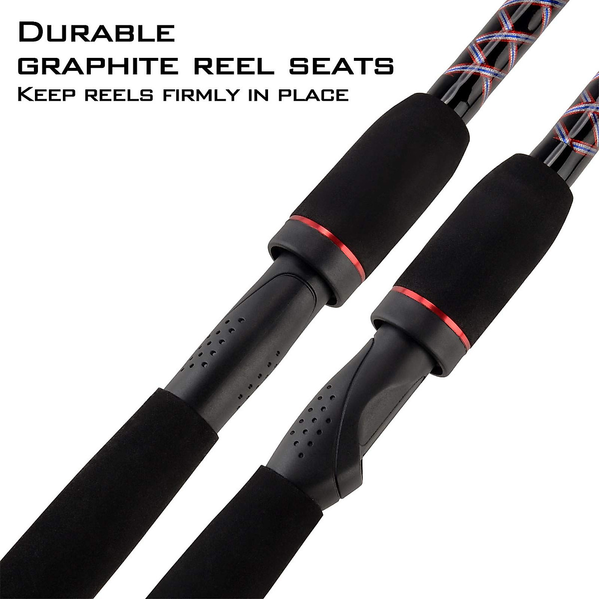 KastKing Brutus Fishing Rods, Spinning Rod 8ft -Heavy - Fast-2pcs