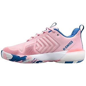 K-Swiss Women's Ultrashot 3 Tennis Shoe, Orchid Pink/White/Star Sapphire, 9 M