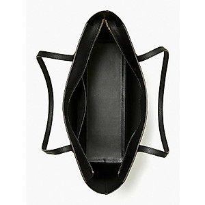 Kate Spade Cara Large Top Zip Tote Wrapping Paper Stripe Pink Black Multi