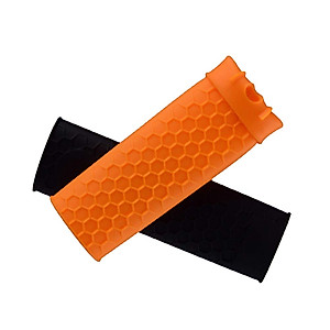 DOITOOL 4Pcs Silicone Hot Handle Holder Sleeve Heat Resistant Cover Rubber Pot Handle Sleeve for Frying Pans Griddles Sleeve (Black)