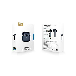 Ausounds AU-Stream ANC True Wireless Bluetooth Noise Cancelling Earbuds, Black