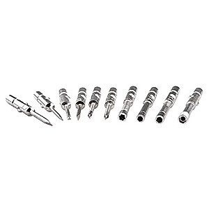 ETopLike® Screwdrivers Kit Repair Tool for Eyeglass/Glasses/Watch/Cellphone/Clock (12PCS, Travel Pocket)