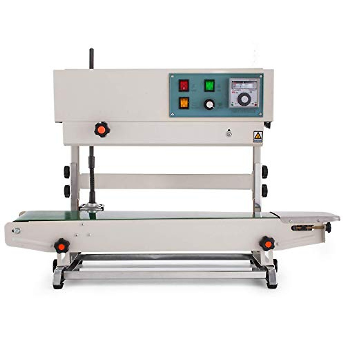 Happybuy Continuous Band Sealer FR-900, Vertical Automatic Continuous Sealing Machine with Digital Temperature Control, Vertical Band Sealer for Bag Films