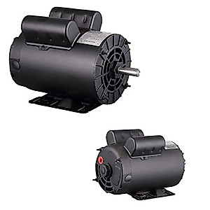 TFCFL 5 HP SPL 3450 RPM Air Compressor 60 Hz Electric Motor 208-230 Volts Century B385,56 Frame,3450 RPM