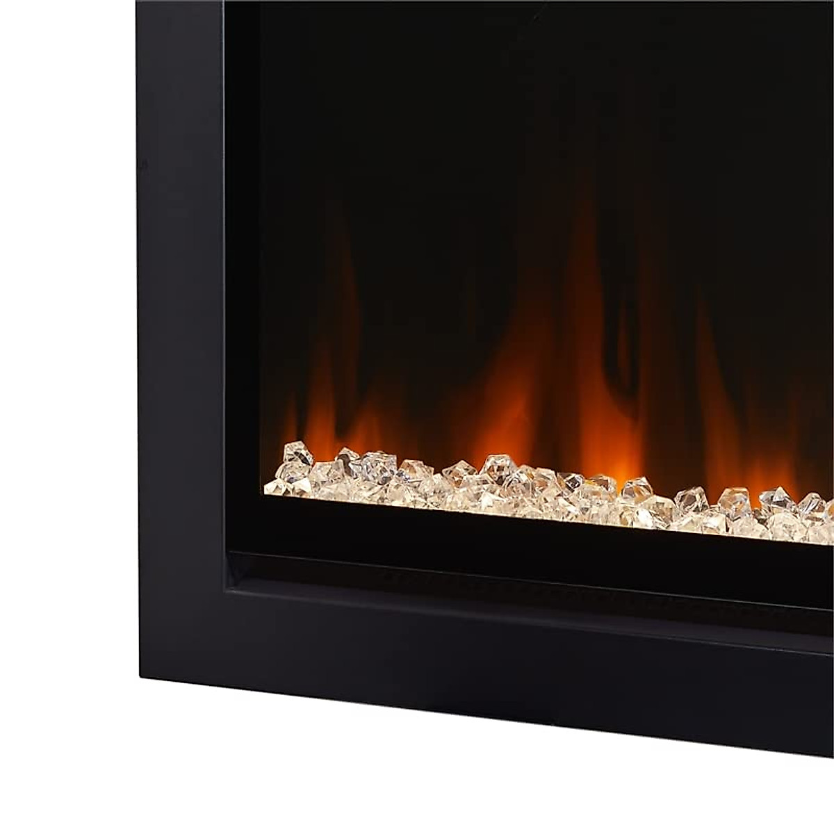 Real Flame 65" Wall- Mount or Recessed Electric Fireplace Insert by Real Flame