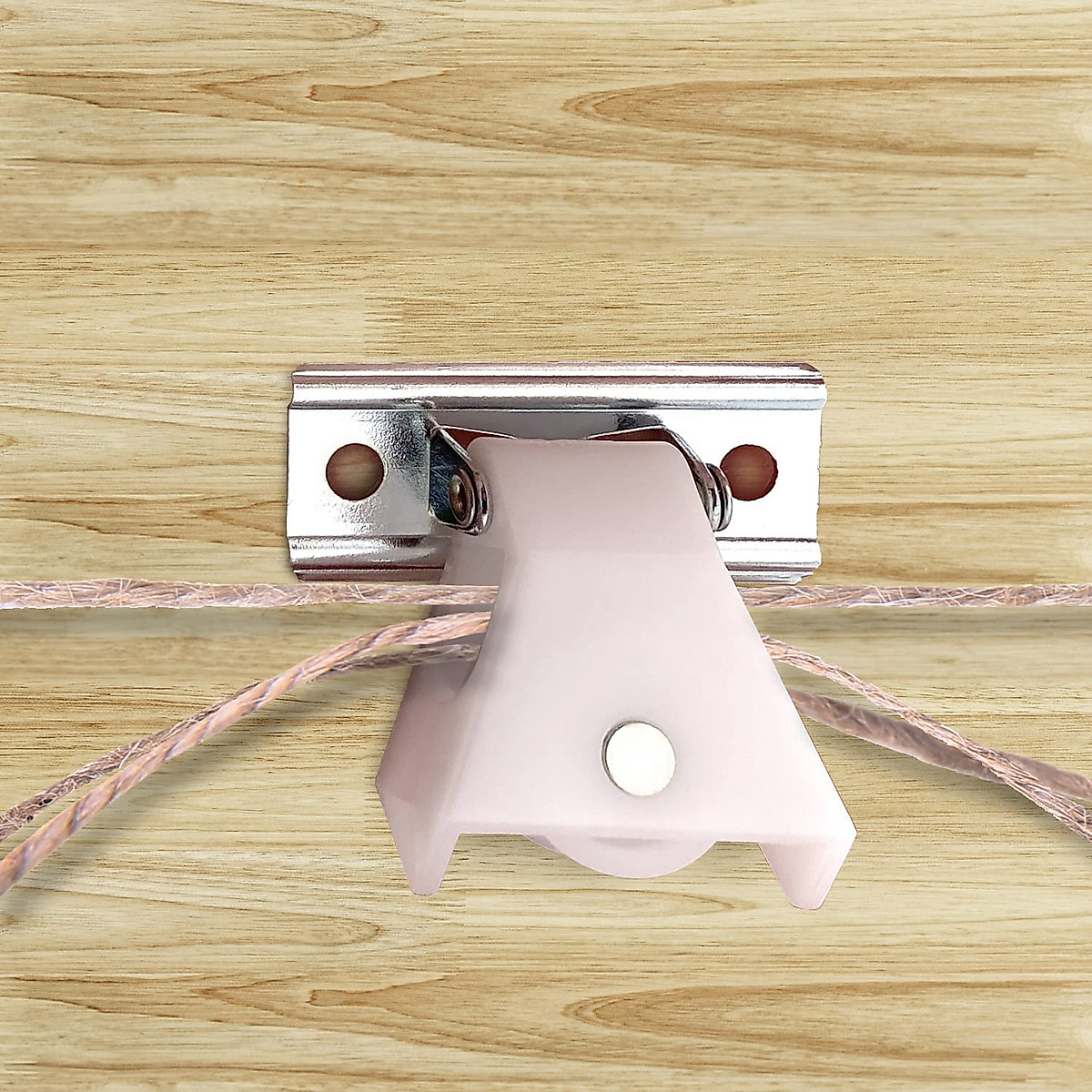 Amazing Drapery Hardware 2 Qty: Small Roman Shade Cord Pulley : up to 3 Cords