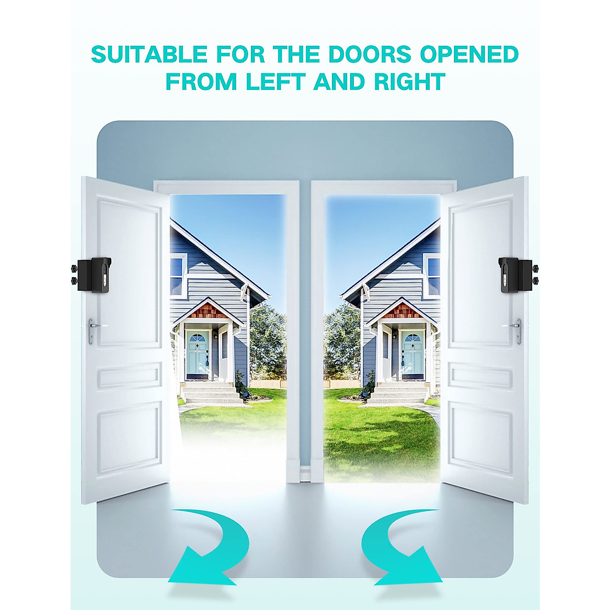 Weatherproof Anti-Theft Video Doorbell Mount Compatible with Video Doorbell, Adjustable No-Drill Mounting Bracket Wedge Adapter Holder Accessories for Home Rentals