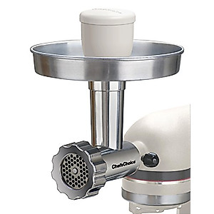 Chef'sChoice Food Grinder Attachment, One Size, Cast Metal