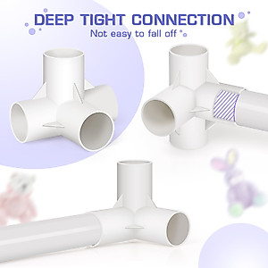 Trycooling Stuffed Animal Storage Zoo Stuffed Animal Holder Space Save Vertical Stuffed Animals Storage PVC with Elastic Band and Net for Playroom Bedroom Nursery (White 1)