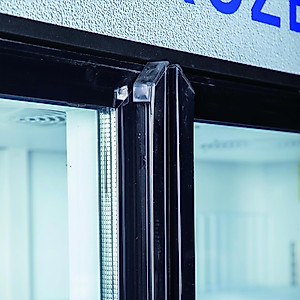 GENERIC Commercial Freezer, 56.5 Cu Ft Three Glass Door Merchandiser Upright Refrigerator Drink Display Freezer for Home or Sale Used,ETL and NSF Approval,71"" Wide, TGDF 70''-ST