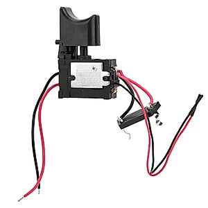Drill Trigger Switch, Dc 7.2-24v Charging Function, Maximum Current: 16a,Trigger Switch Has A Small Lamp,Used in Electric Hand Drills Or Other Power Tools.