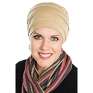 Comfort Cap-Caps for Women with Chemo Cancer Hair Loss Luxury Bamboo - Black