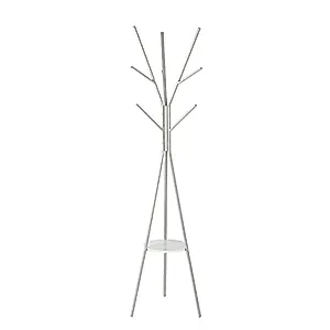 DSFEOIGY Iron Clothes Hanger Hat Rack 9 Hooks + 1 Rack Clothes Organizer for Home Bedroom