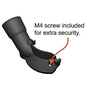 Trim Router Hose Adapter, Compatible with DeWalt DCW600 and DWP611 to Festool 27mm and 36mm Hose, Black