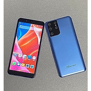 aderroo Unlocked Phone，X10, Android Smartphone，5.72-inch Screen，Front and Rear Cameras，Only Supports Dual SIM Card Frequency Band of 3GWCDMA ：850/1900/2100MHZ，1GB RAM 4GB ROM （Blue）