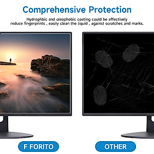 F FORITO 2-Pack 21.5 inch Anti Glare Matte Computer Screen Protector for 16:9 Monitor, Eye Protection Computer Screen Cover Compatible with 21.5" Acer/HP/Dell/Lenovo/ASUS/LG/MSI Desktop
