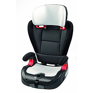 Peg Perego Viaggio HBB 120 - Booster Car Seat - for Children from 40 to 120 lbs - Made in Italy - Crystal Black (Black)