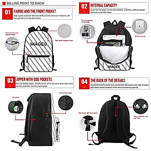 AFPANQZ Basketball with Fire Water Backpack Bookbags for Teen Kids Lightweight Lunch Bags Pencil Case Stationery Pouch 3 Pack School Supplies Mulit Pockets Daypack Large Capacity