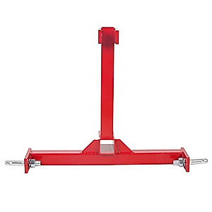 3 Point Trailer Hitch Adapter Category 1 Drawbar Tractor Trailer 2'' Hitch Receiver 3 Point Attachment