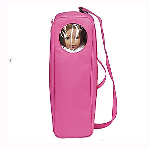 Adora Amazon Exclusive Amazing Girls Doll Accessories - Adjustable Travel Carrier Fits Up to 18” Dolls, Easy to Open and Close Zipper