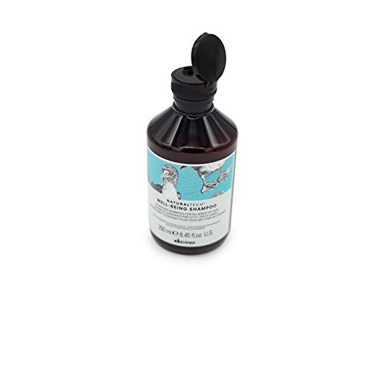 Davines Naturaltech WELLBEING Shampoo, Light And Gentle Cleansing To Moisturize, Protect and Enrich Without Changing Hair's Structure, 8.45 fl. oz.