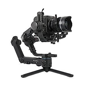 FeiyuTech SCORP PRO Official-Authorized Gimbal Handheld Camera Stabilizer with Remote Handle and OLED Screen for Mirrorless Camera for Sony,Canon,Nikon,Fujifilm,10.5 lb Payload，Without Case