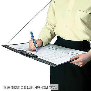 Kokuyo S & T H A3 clipboard next to dark gray (japan import)