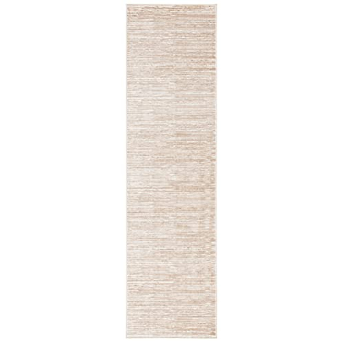 SAFAVIEH Vision Collection Runner Rug - 2'2" x 8', Creme, Modern Ombre Tonal Chic Design, Non-Shedding & Easy Care, Ideal for High Traffic Areas in Living Room, Bedroom (VSN606F)