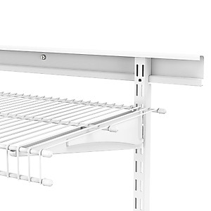 ClosetMaid 2826 ShelfTrack 40-Inch Hang Track, White