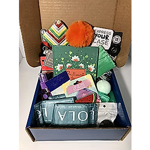 First Moon Gift|Menstruation First Period Kit for Teens|Tween Girl Gifts|Teens Period Celebration Starter Kit|Mother to Daughter Father to Daughter Gifts Box|New Moon Gift (Pouch Socks Pen Varies)