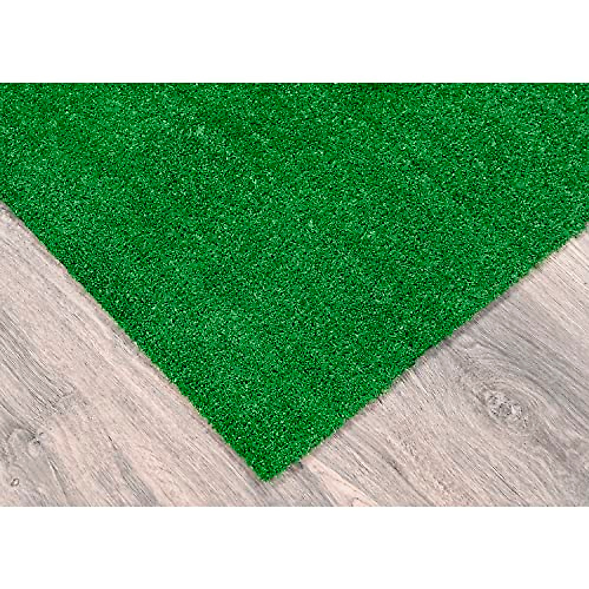 Garland Rug Artificial Grass 12 Ft. X 12 Ft. Large Indoor/Outdoor Area Rug Green -Lush Green, Durable, and Low-Maintenance for Patios, Lawns, and More
