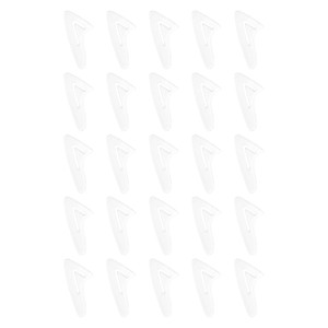 uxcell 25Pcs Blade Knife Tip Protector Cover Plastic Knife Guard Sleeves Transparent Knife Blade Tip Sleeves Cover for Kitchen