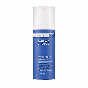 Paula's Choice RESIST Barrier Repair Moisturizer with Retinol, Squalane & Shea Butter, Cream for Anti-Aging & Wrinkles, Dry Skin, 1.7 Ounce
