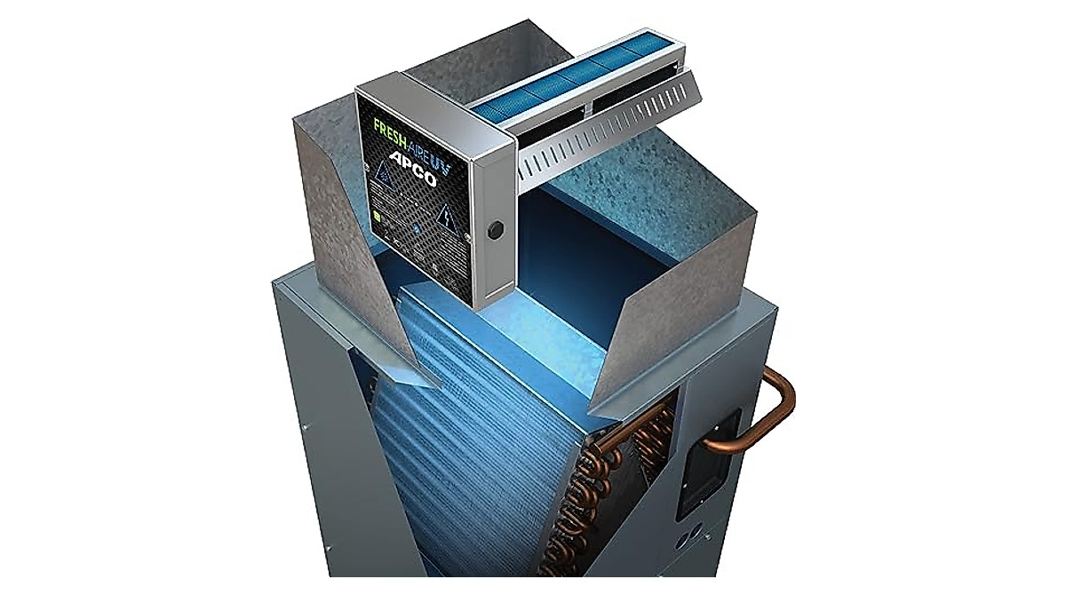 APCO Carbon Cell Matrix HVAC UV Air Purifier with Power Cord, Includes ...
