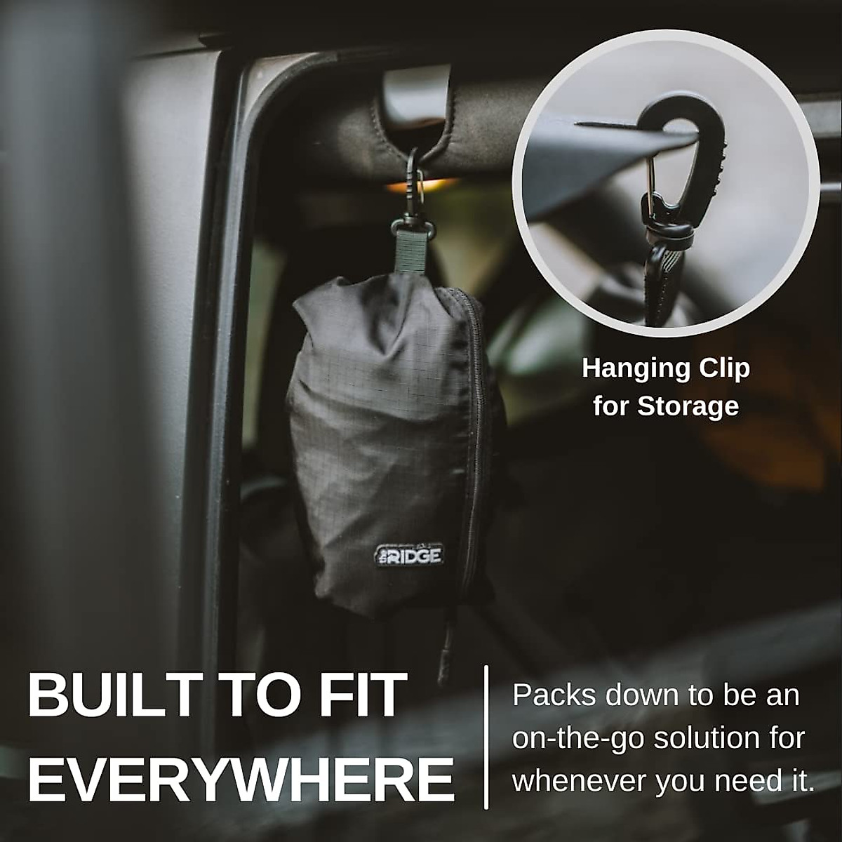 The Ridge Packable Backpack for Men Foldable Hiking Bag | 15L Lightweight Backpack for Women and Men | Ultralight Travel, Camping and Hiking Daypack