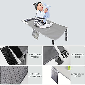 ZZBUY Toddler Airplane Bed Airplane Seat Extender for Kids Foot Rest Travel Bed Hammock Accessories for Flight Leg Footrest