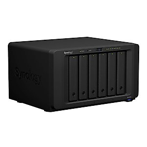 Synology DiskStation DS1618+ NAS Server for Business with Intel 2.1GHz CPU, 32GB Memory, 12TB SSD Storage, DSM Operating System, iSCSI Target Ready
